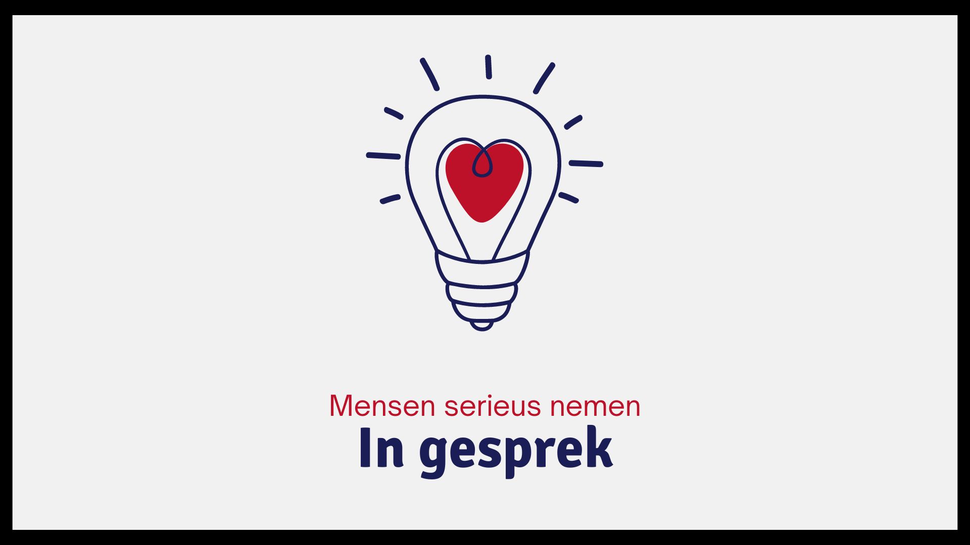 In gesprek - Mensen serieus nemen - EJV